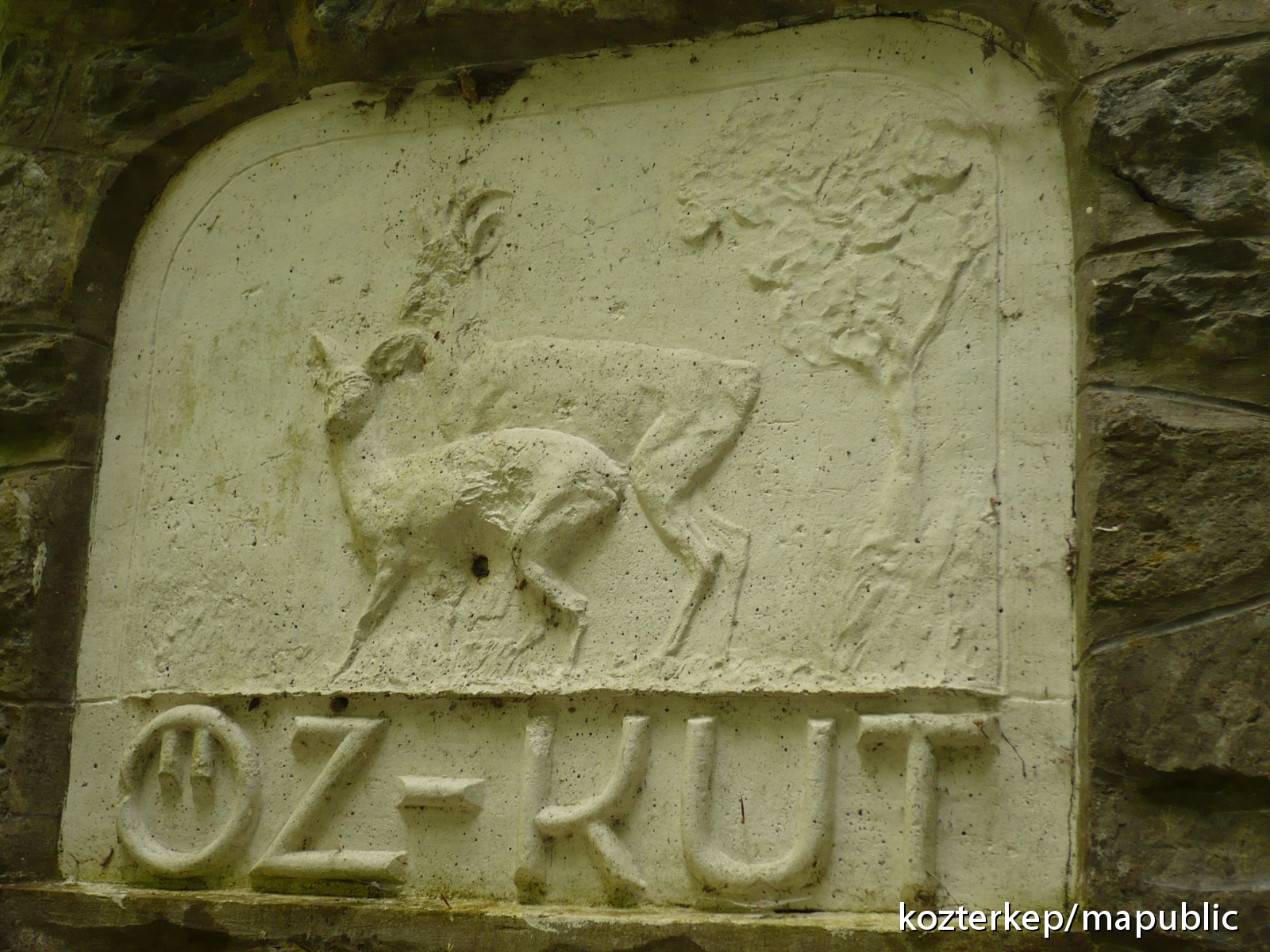 Őz-kút – Köztérkép