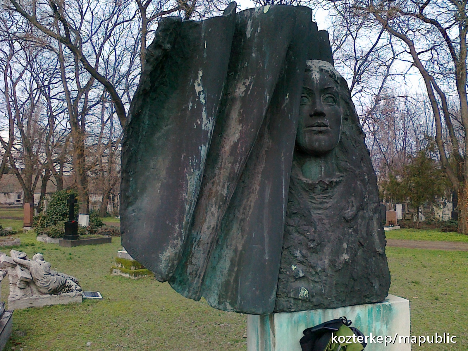 Márkus Emília síremléke – Köztérkép