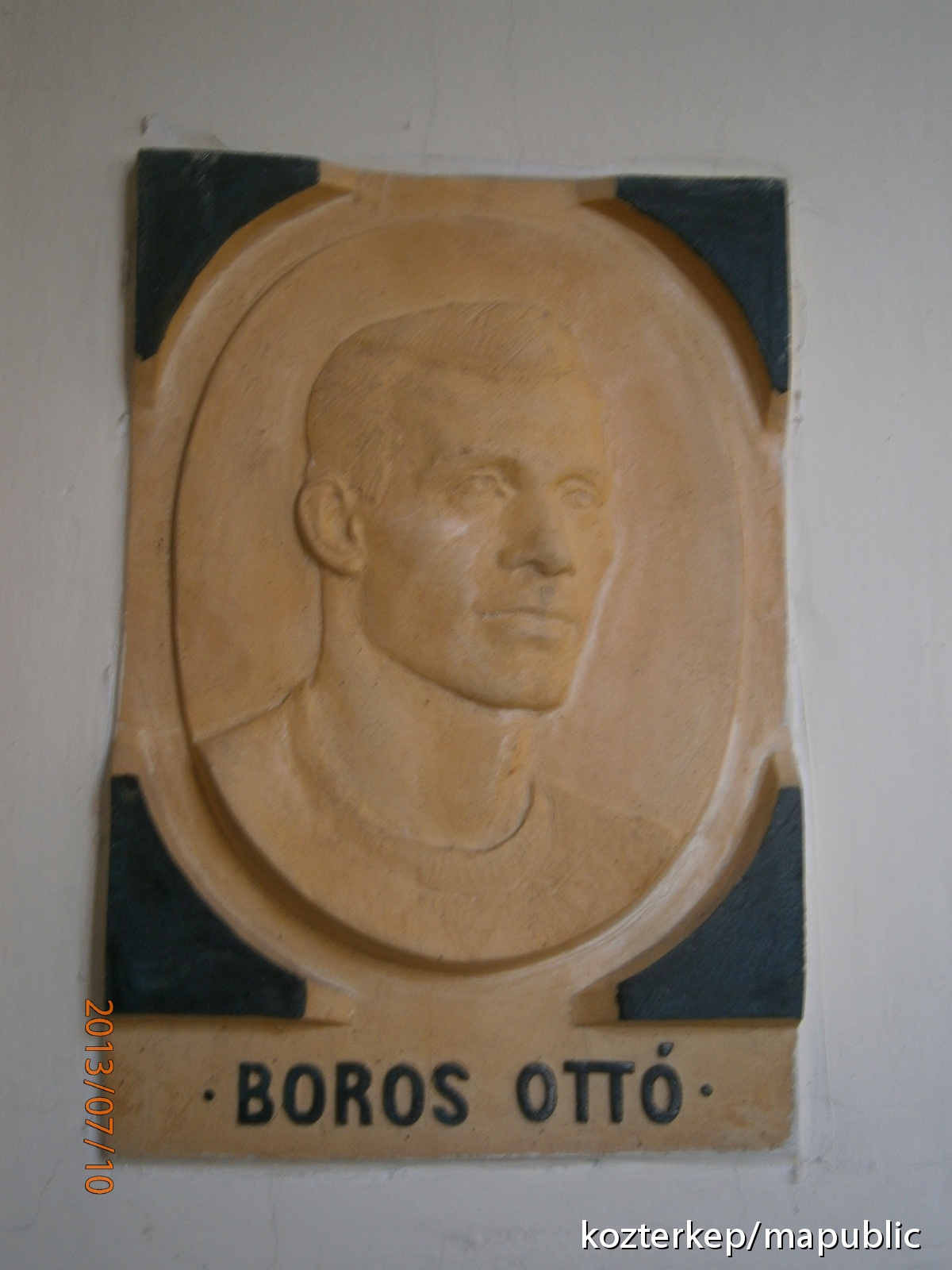 Boros Ottó – Köztérkép