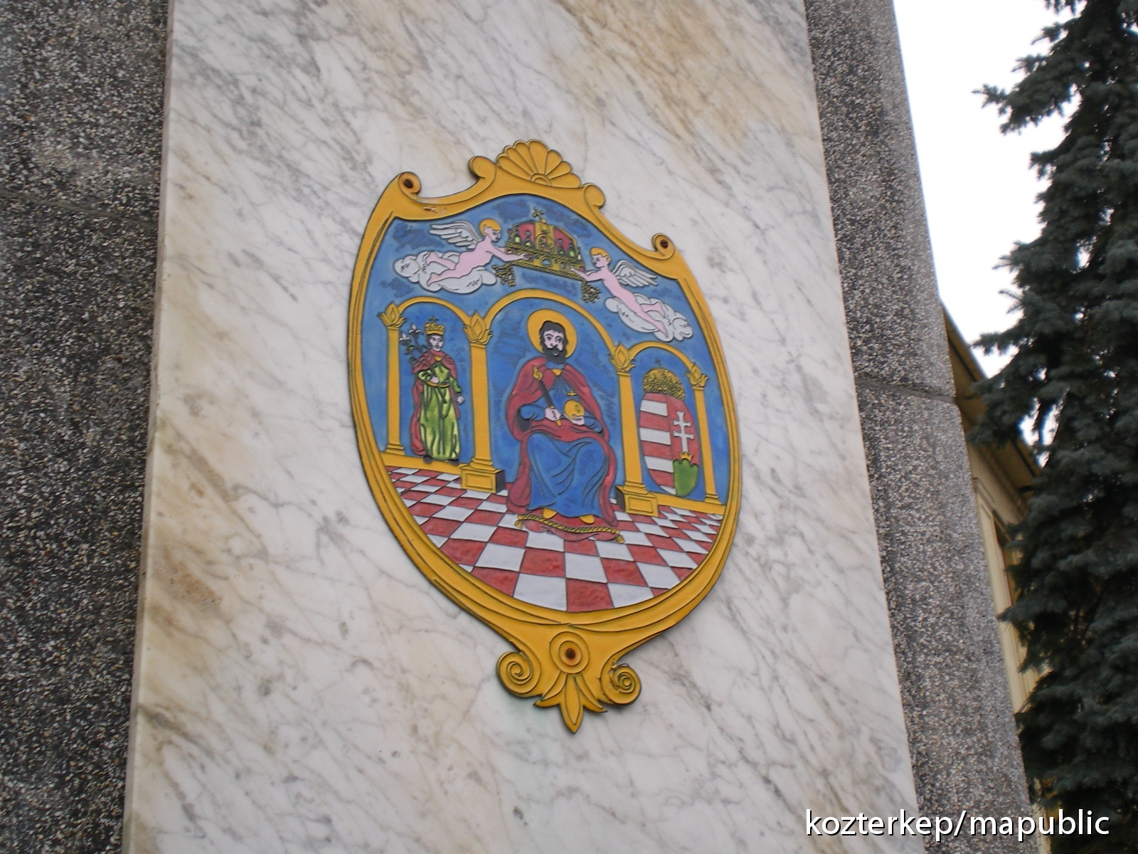 Tolna megye címere – Köztérkép