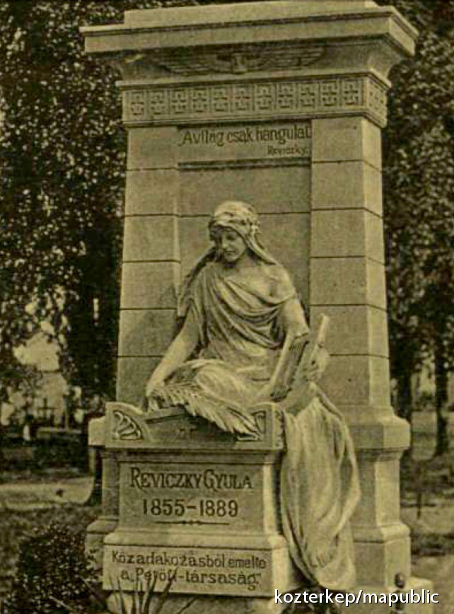 Reviczky Gyula síremléke – Köztérkép