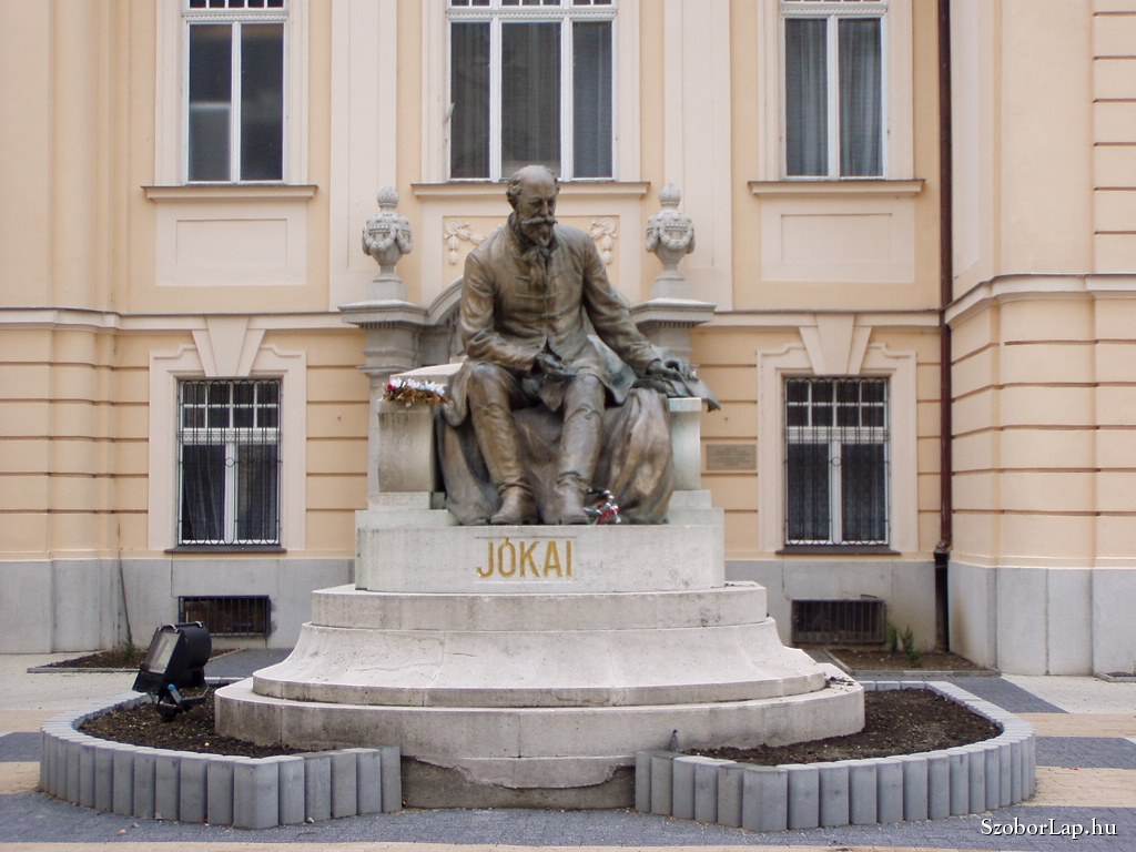 Jókai Mór szobra – Köztérkép
