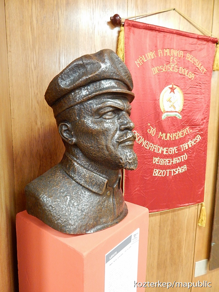 Lenin-portré – Köztérkép