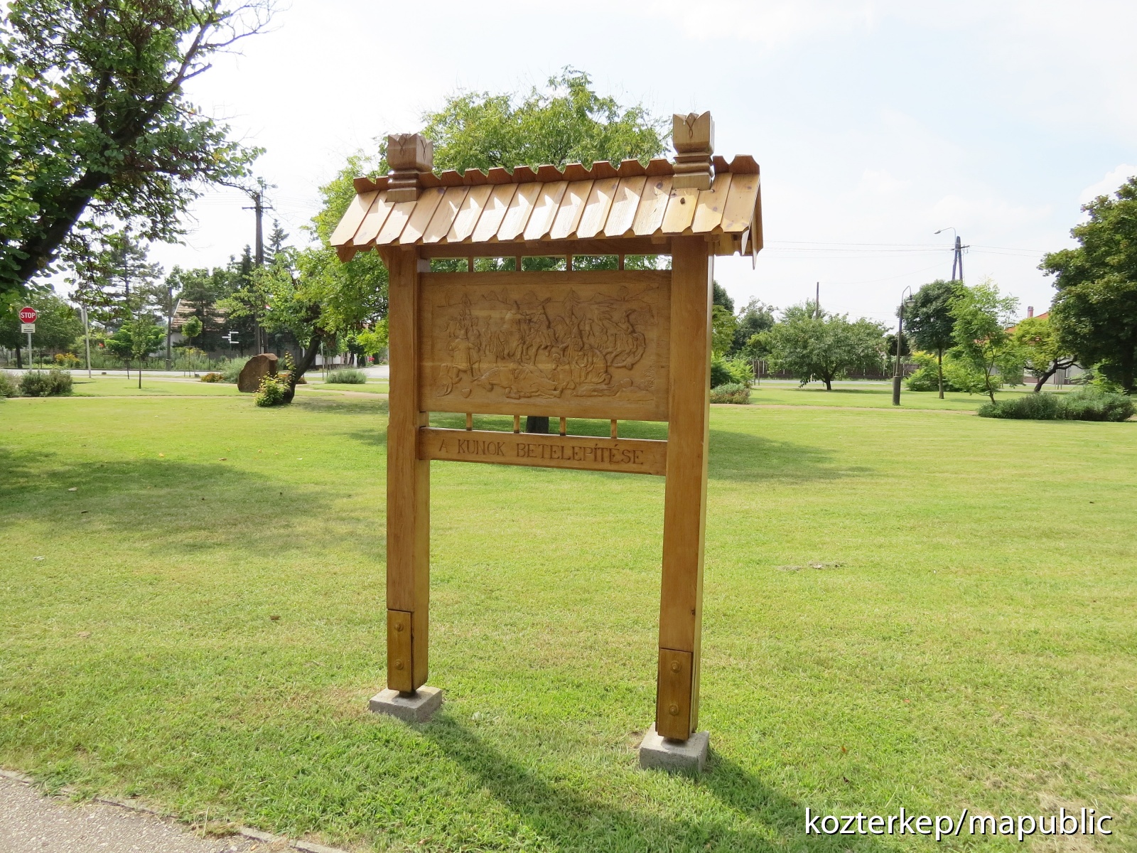 A kunok betelepítése – Köztérkép