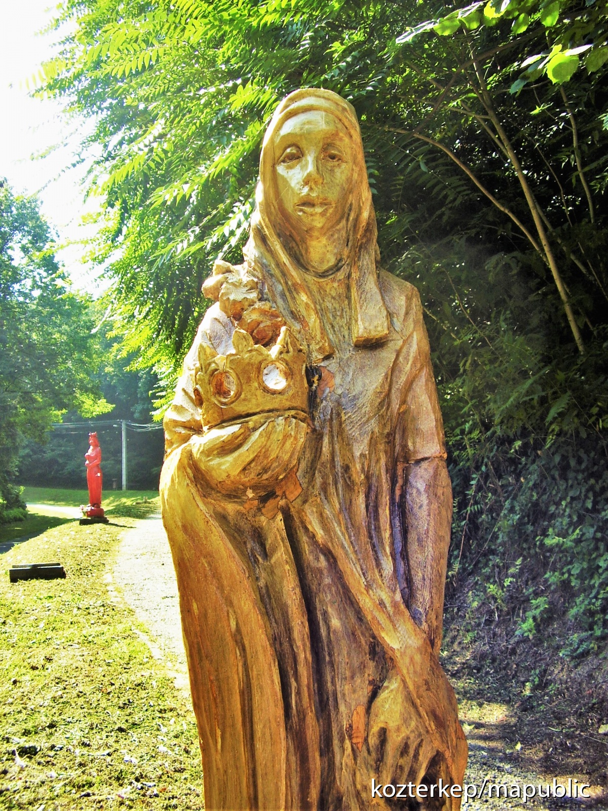 Árpád-házi Szent Margit szobra – Köztérkép