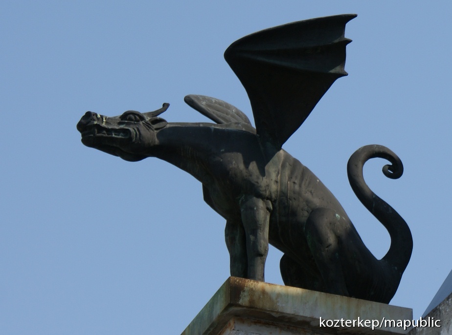 Sárkányok – Köztérkép