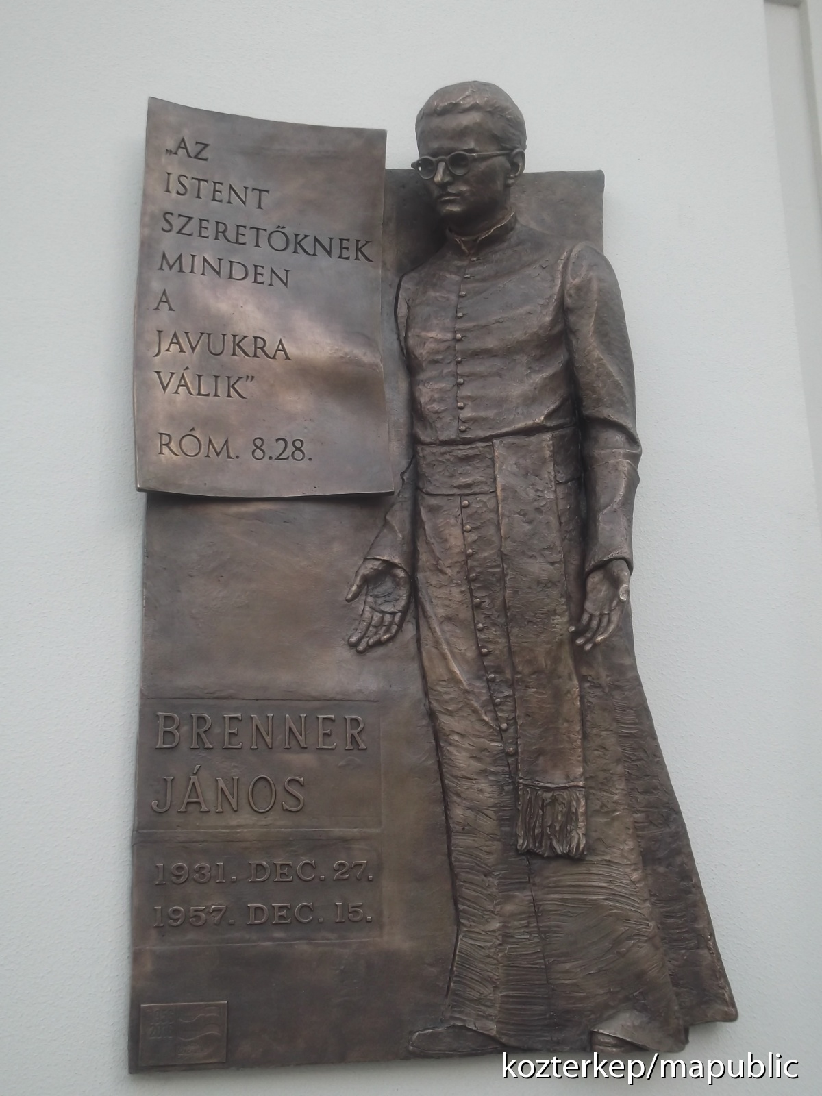 Brenner János-emléktábla – Köztérkép