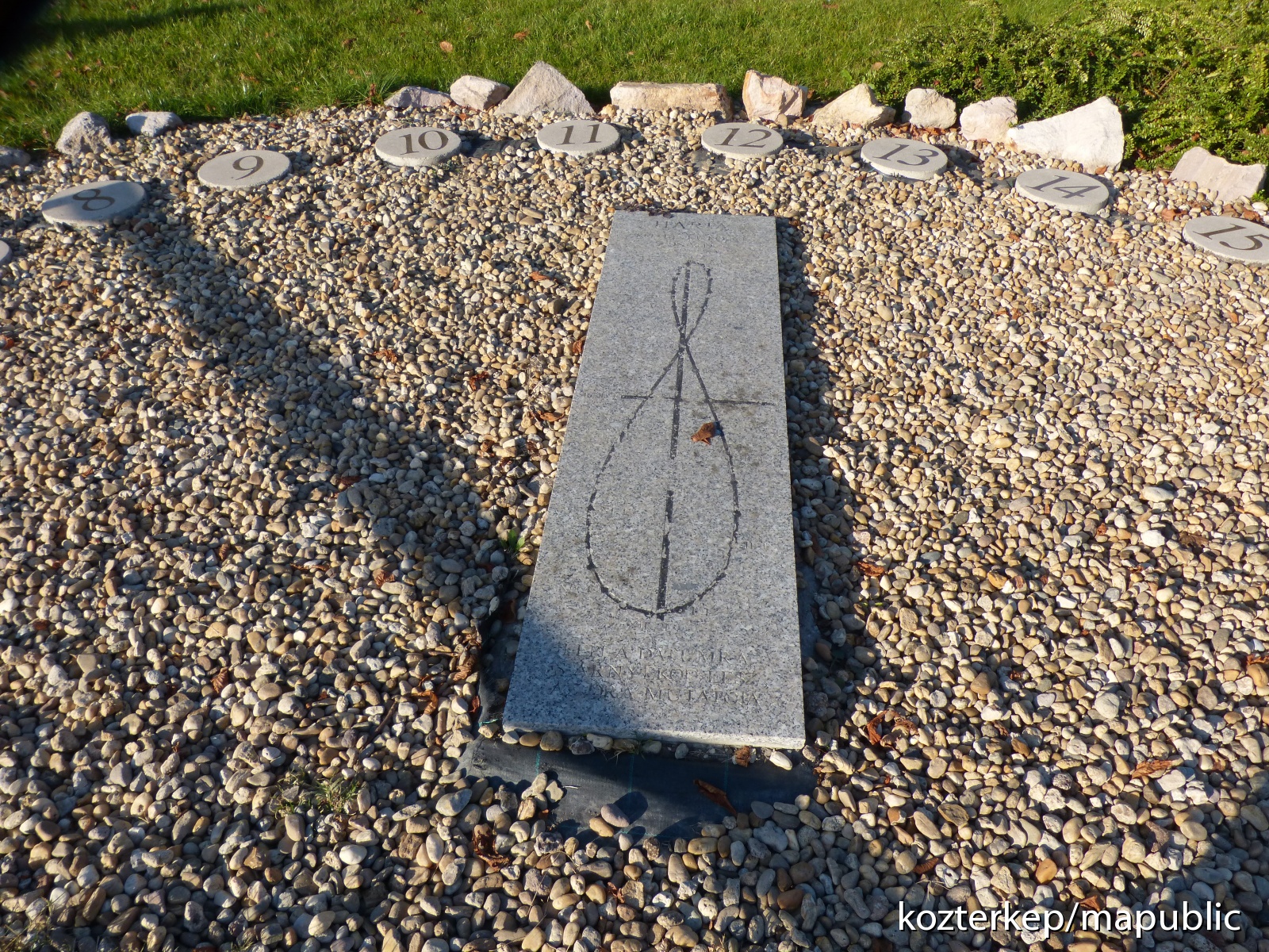 Napóra – Köztérkép