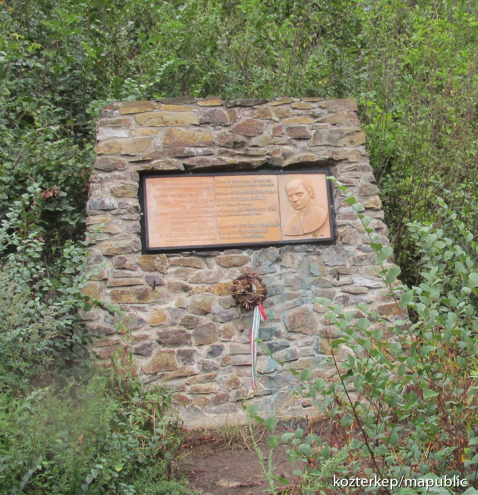 Kölcsey Ferenc-emléktábla – Köztérkép