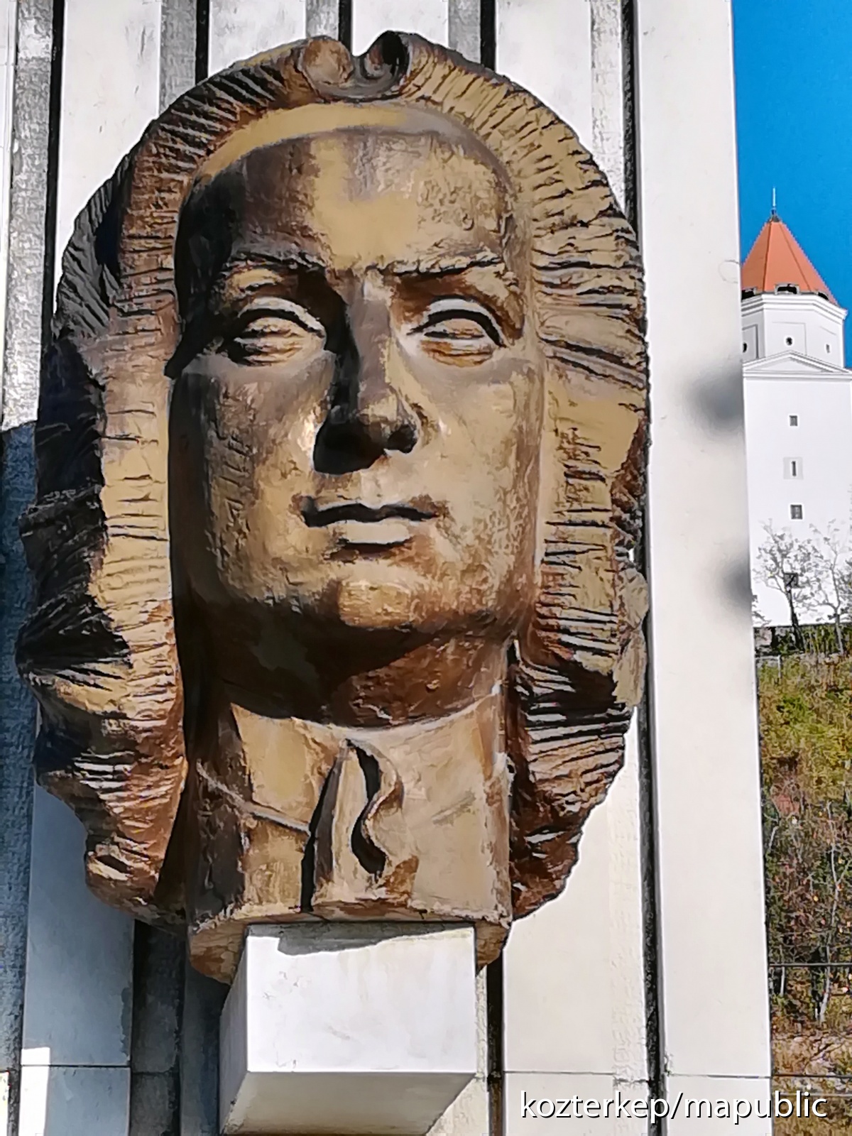 Ján Andrej Segner mellszobra – Köztérkép