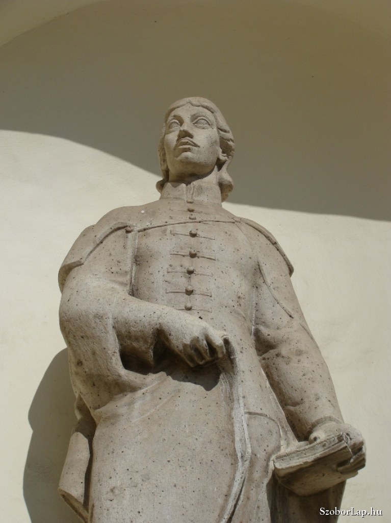 Csokonai-szobor – Köztérkép