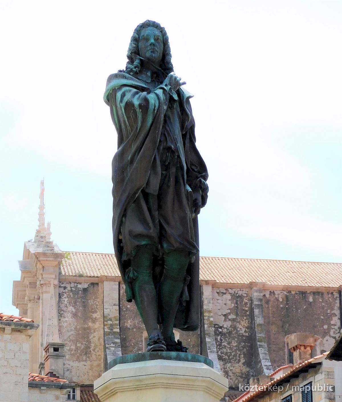 Ivan Gundulic szobra – Köztérkép