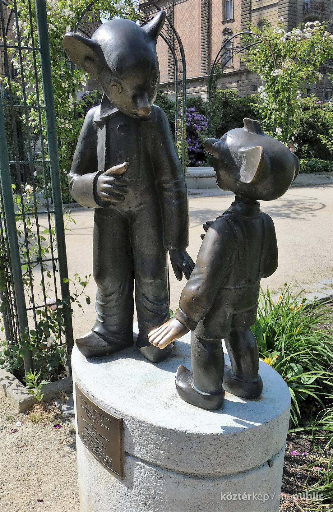 Spejbl és Hurvínek – Köztérkép