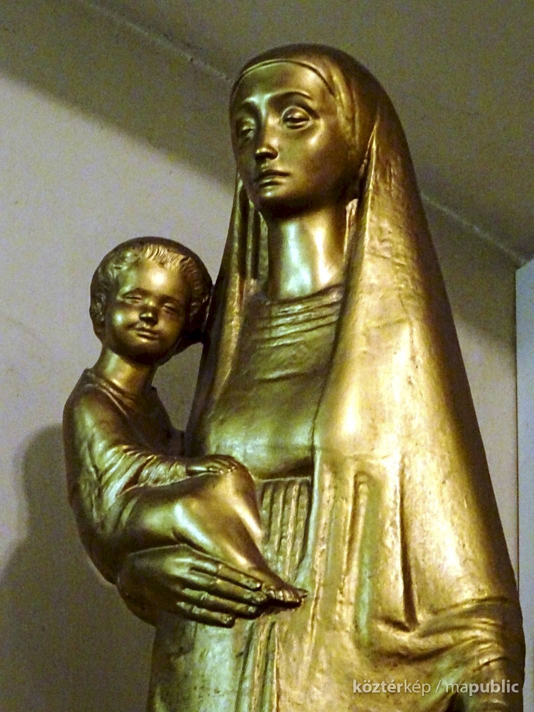 Szent Rita a gyerekeivel – Köztérkép