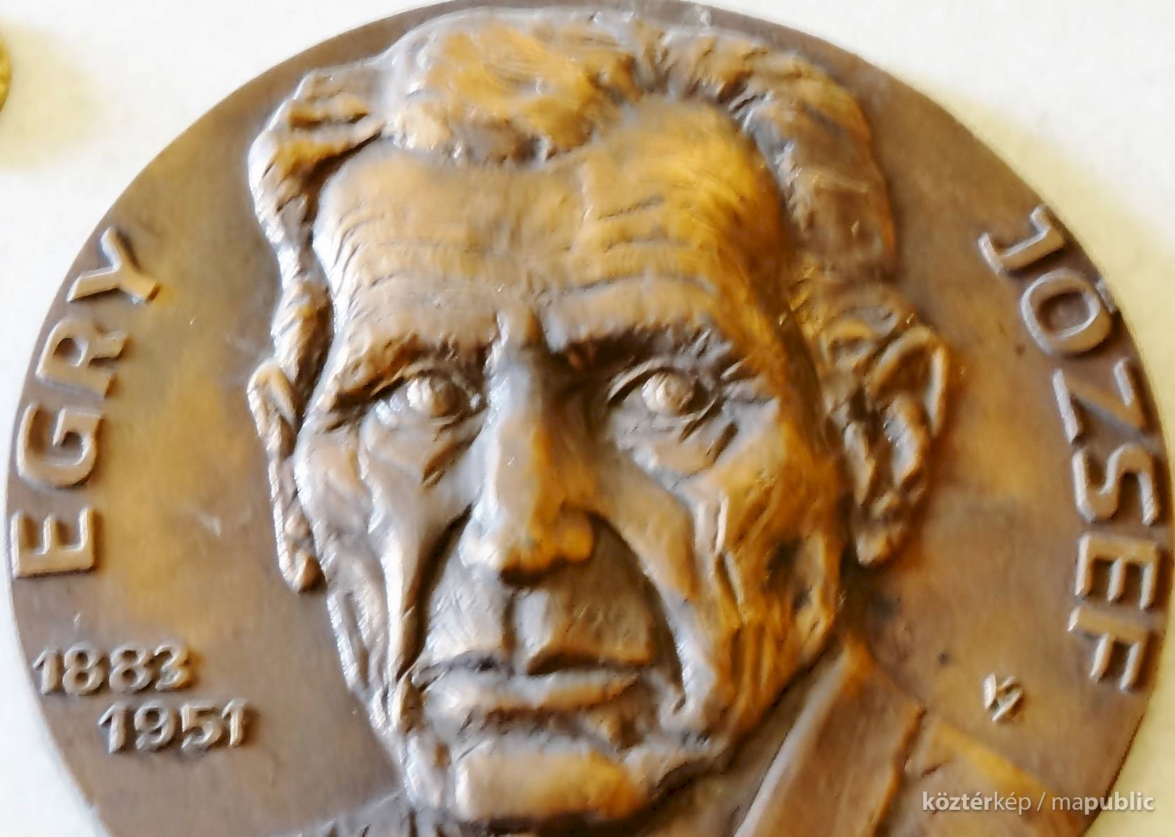 Egry József – Köztérkép