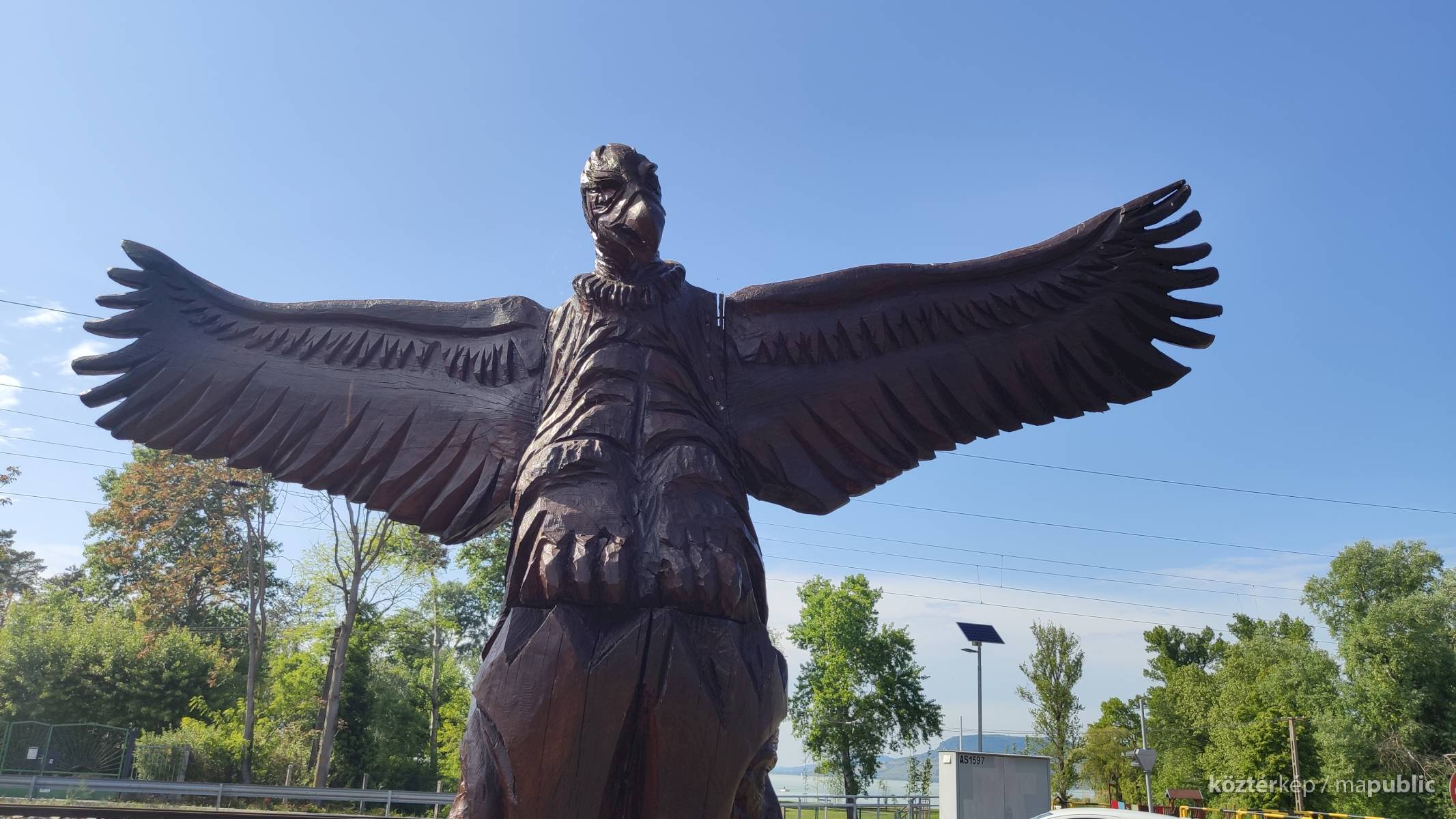Turul-szobor – Köztérkép