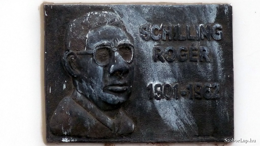 Schilling Roger-domborműves emléktábla – Köztérkép