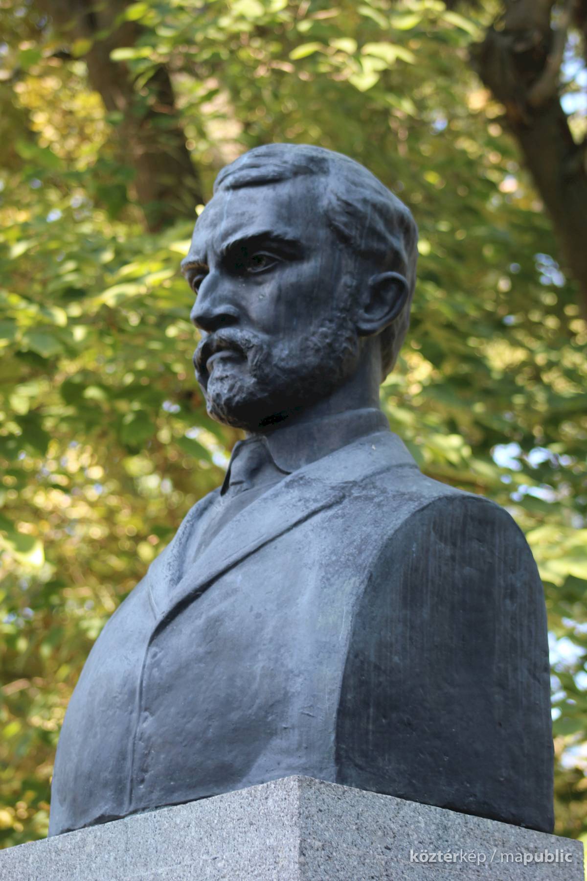 Gheorghe Popa de Teiuş mellszobra – Köztérkép