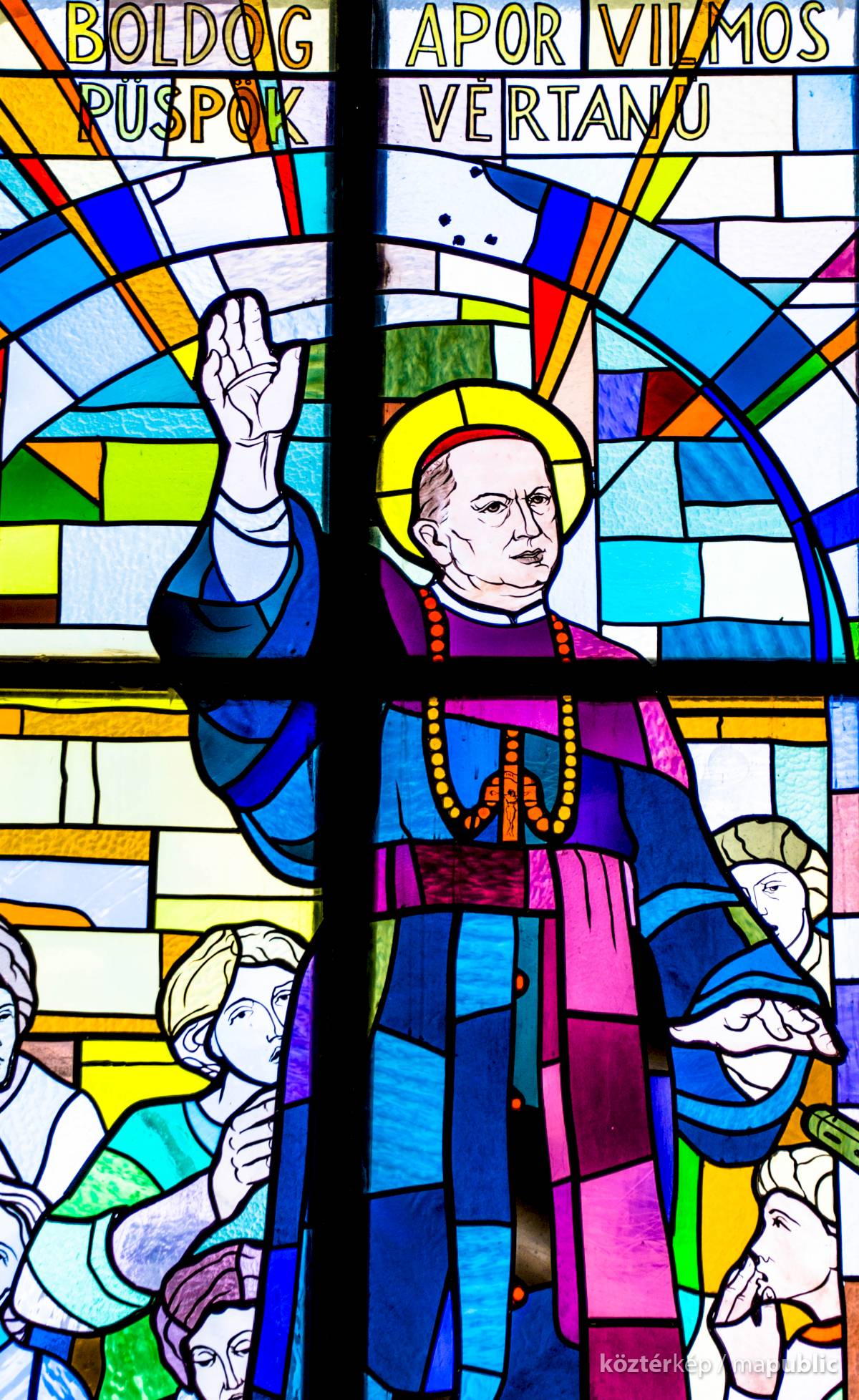 Apor Vilmos – Köztérkép