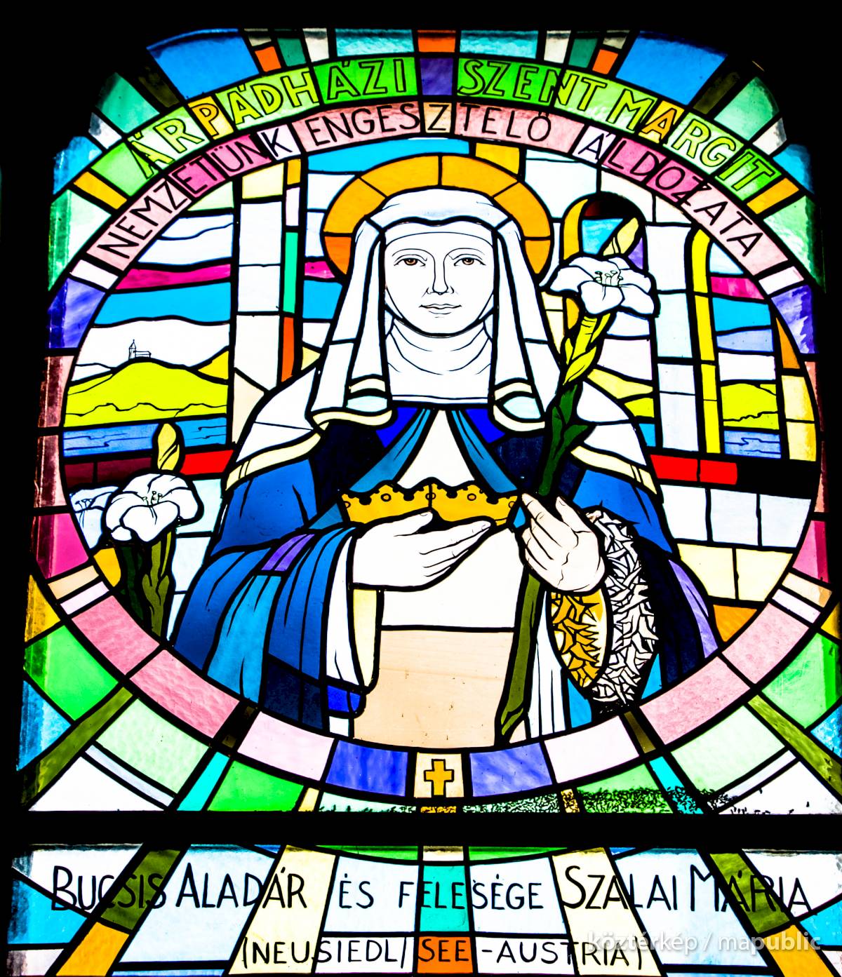 Szent Margit – Köztérkép