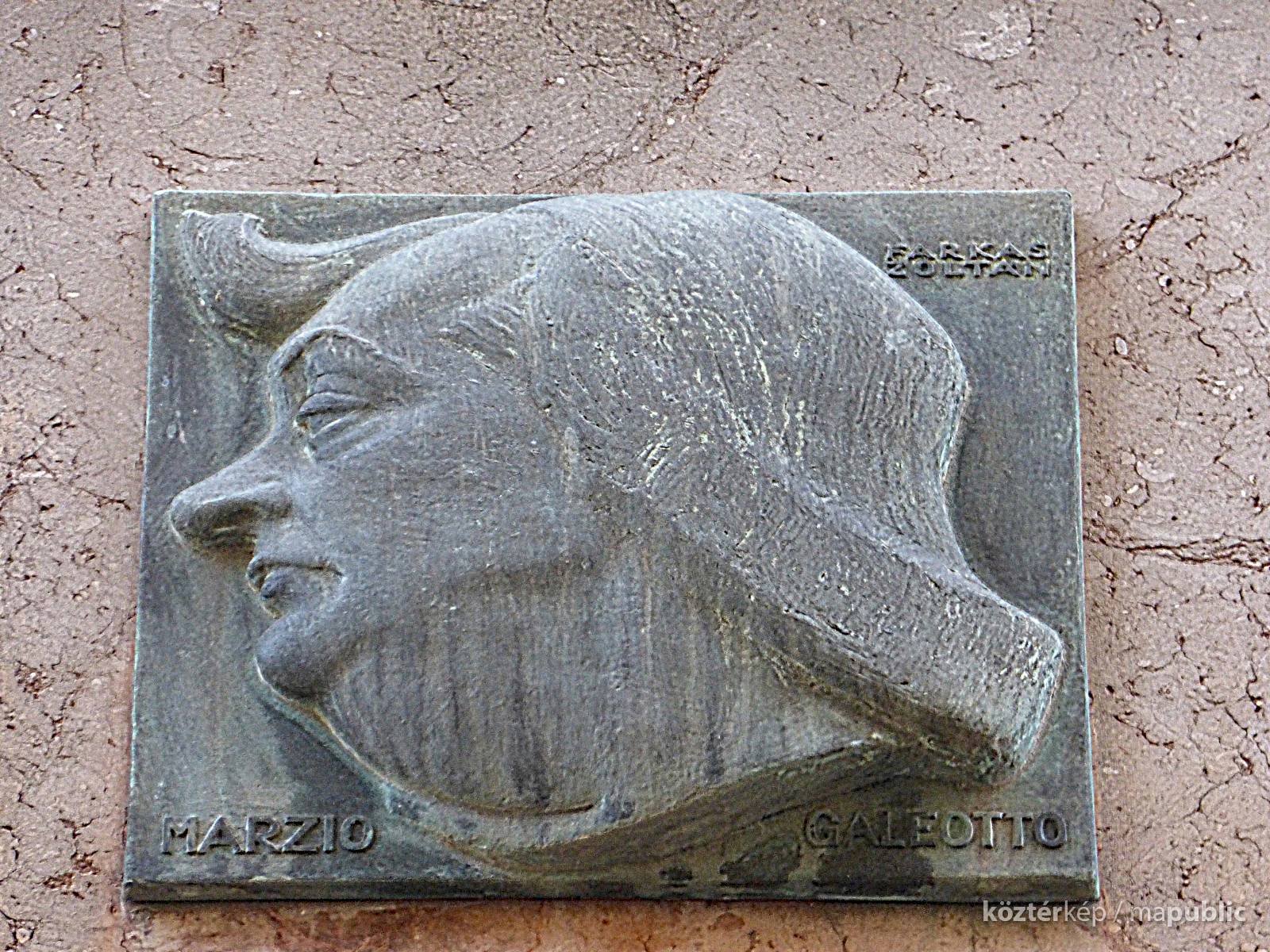 Galeotto Marzio – Köztérkép