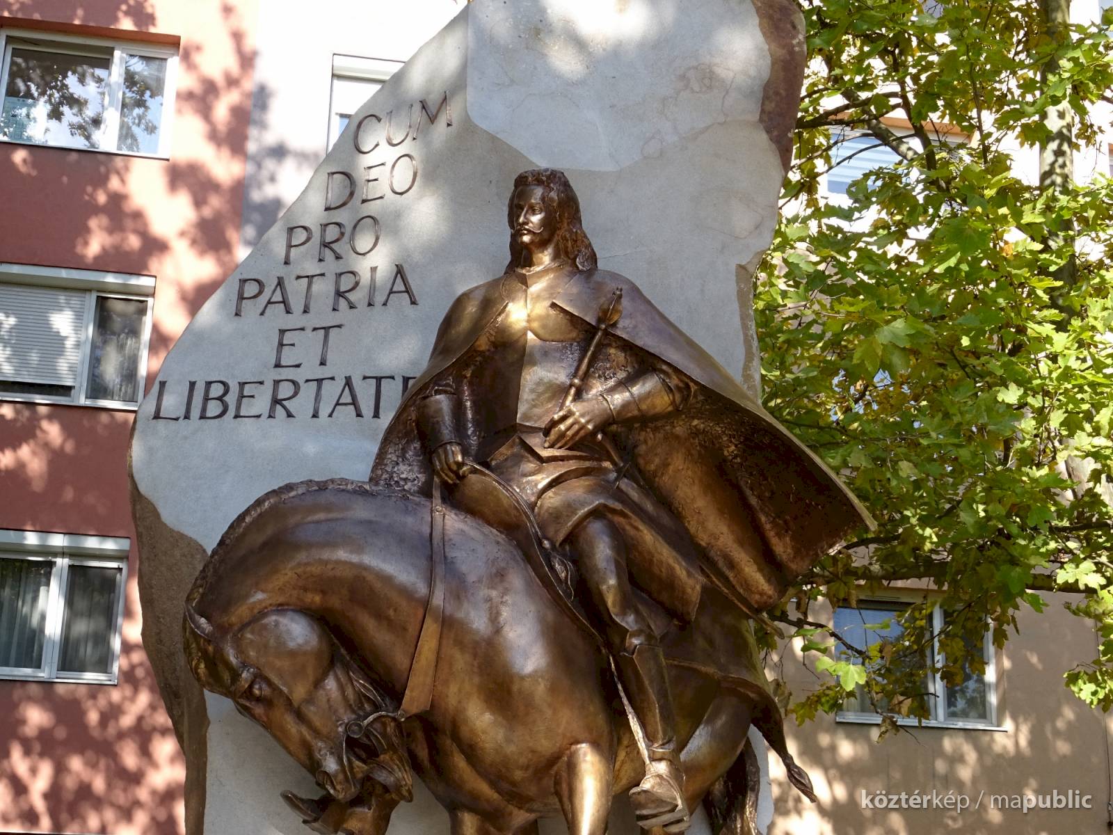 II. Rákóczi Ferenc – Köztérkép