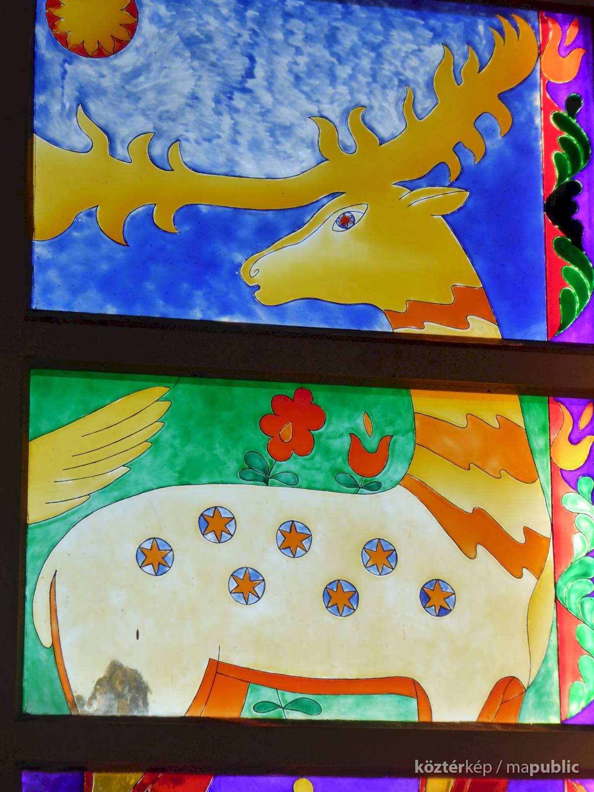 Csodaszarvas – Köztérkép