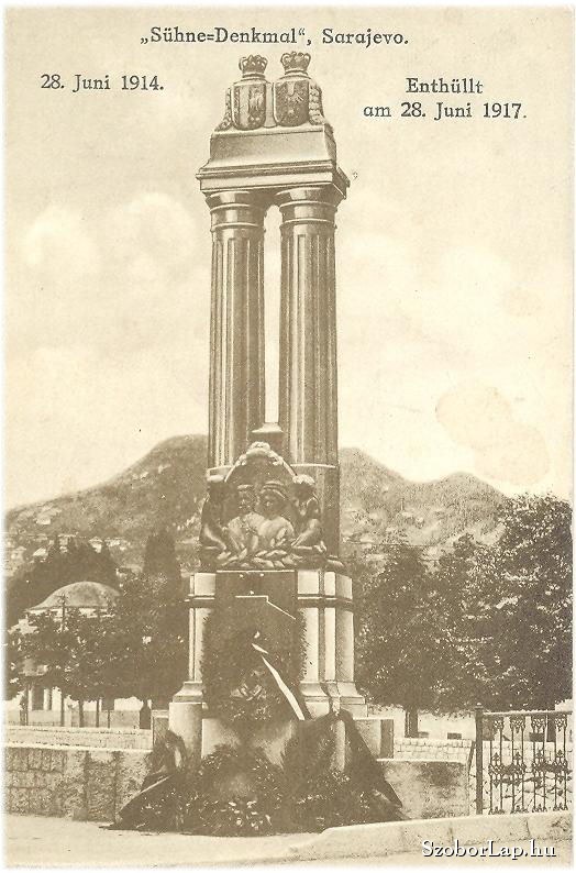 Ferenc Ferdinánd-emlékmű – Köztérkép