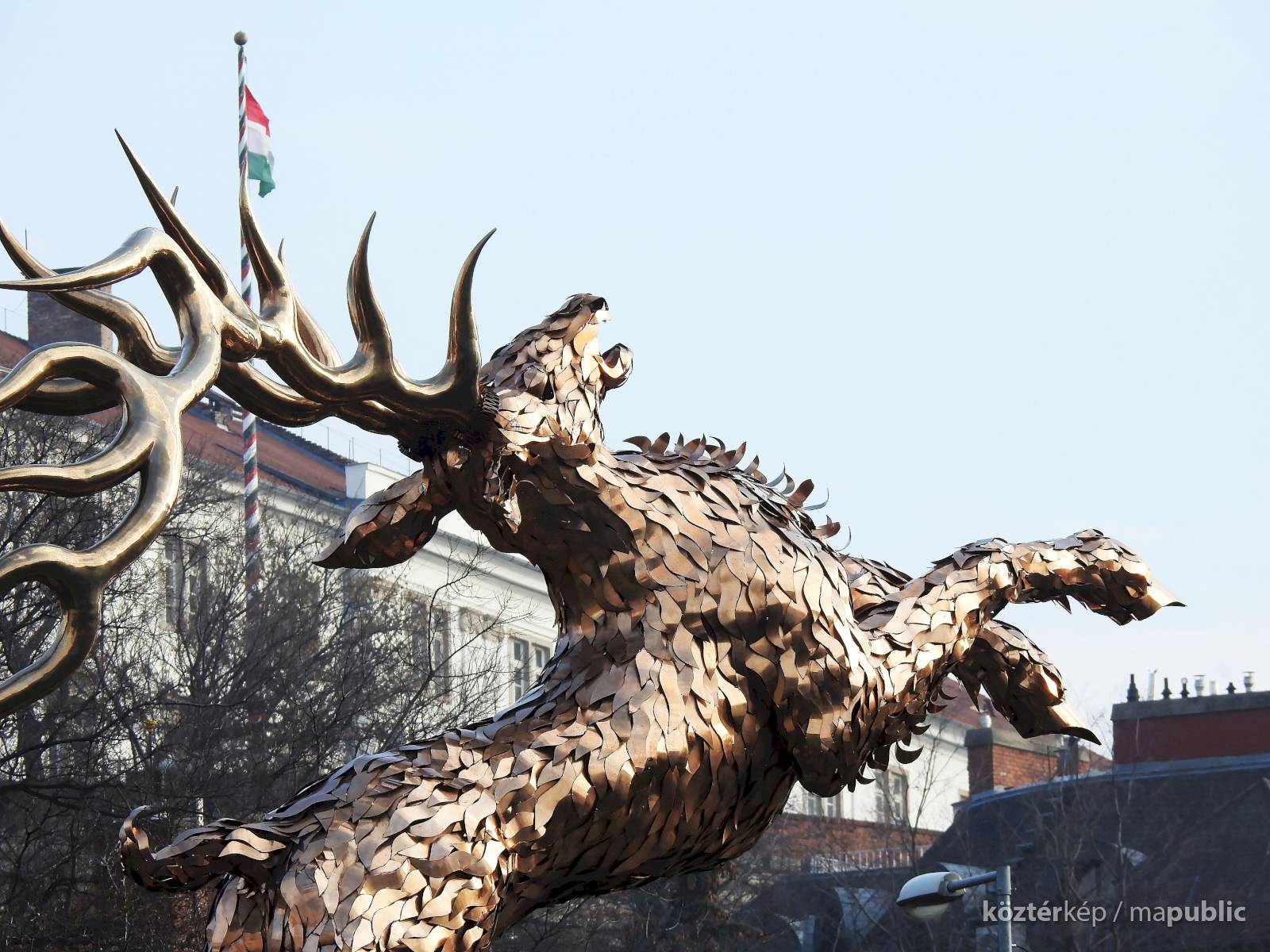 Csodaszarvas – Köztérkép