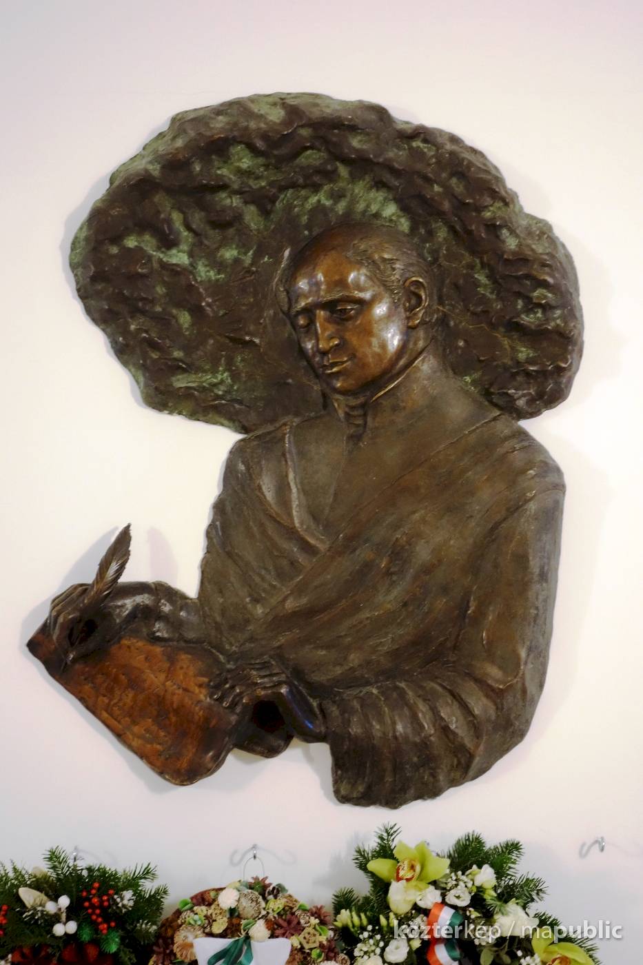 Kölcsey Ferenc domborműve – Köztérkép