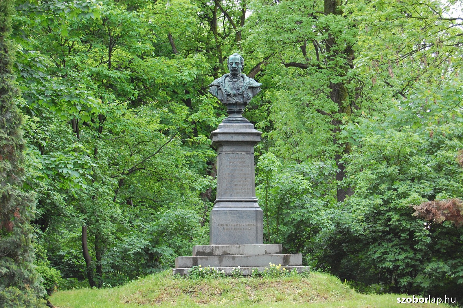 Mikó Imre gróf mellszobra – Köztérkép