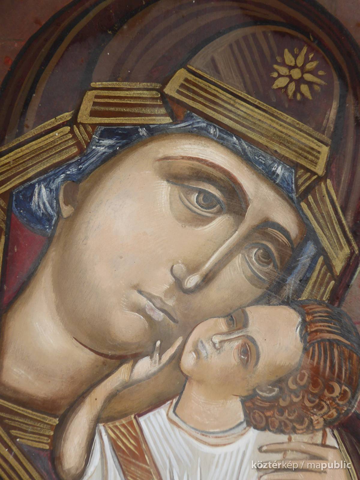 Istenszülő úti ikon – Köztérkép