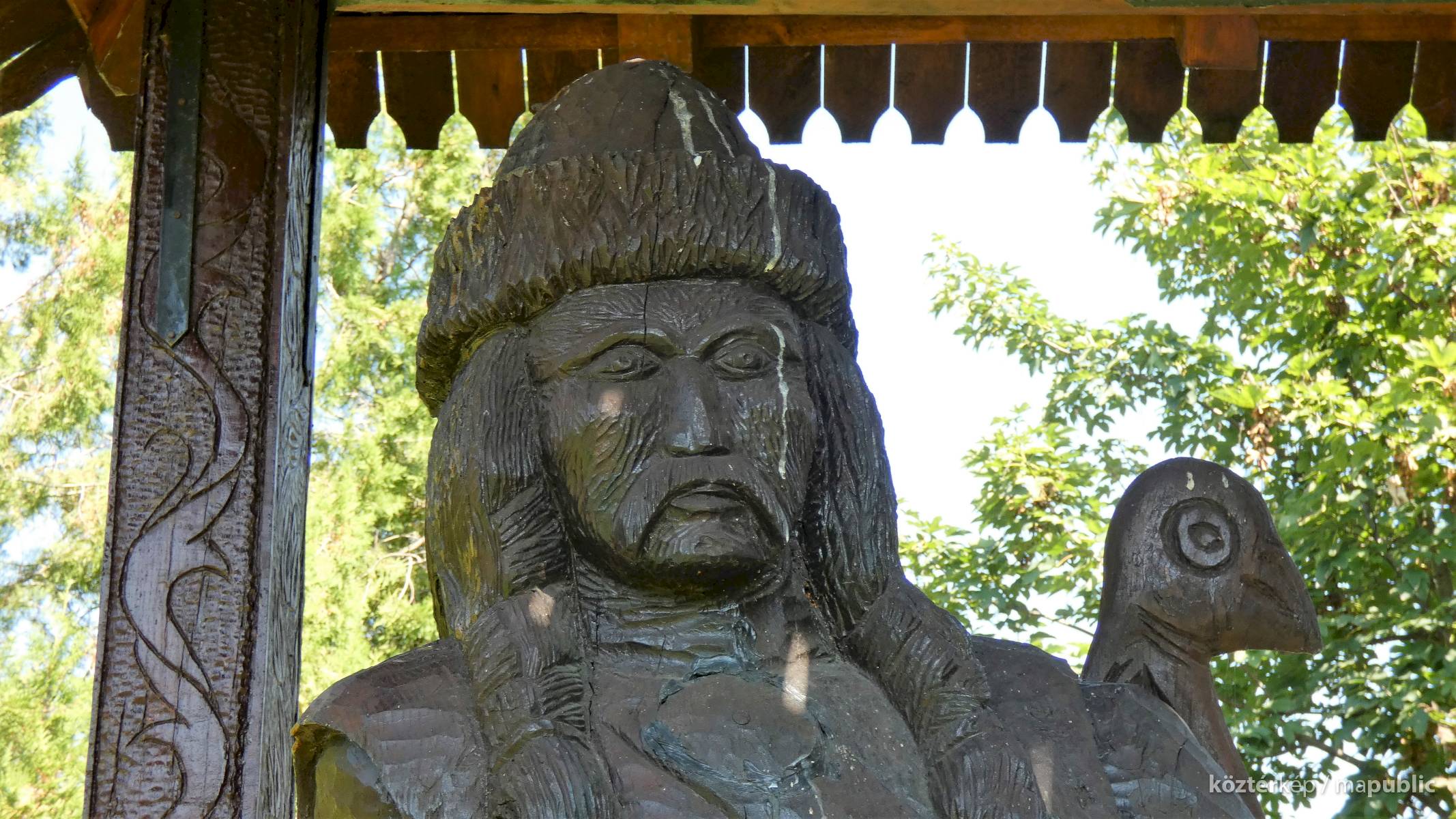 Atilla hun fejedelem szobra – Köztérkép