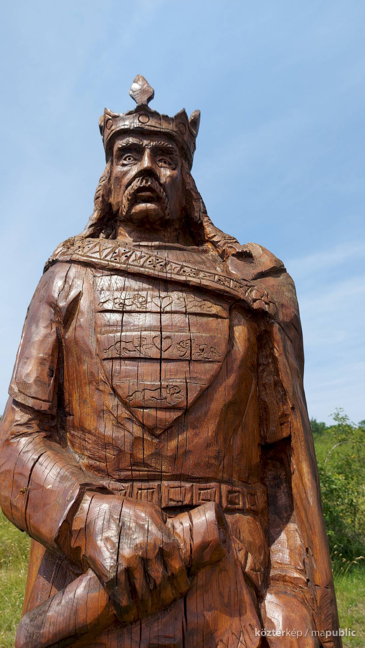 II. András király – Köztérkép