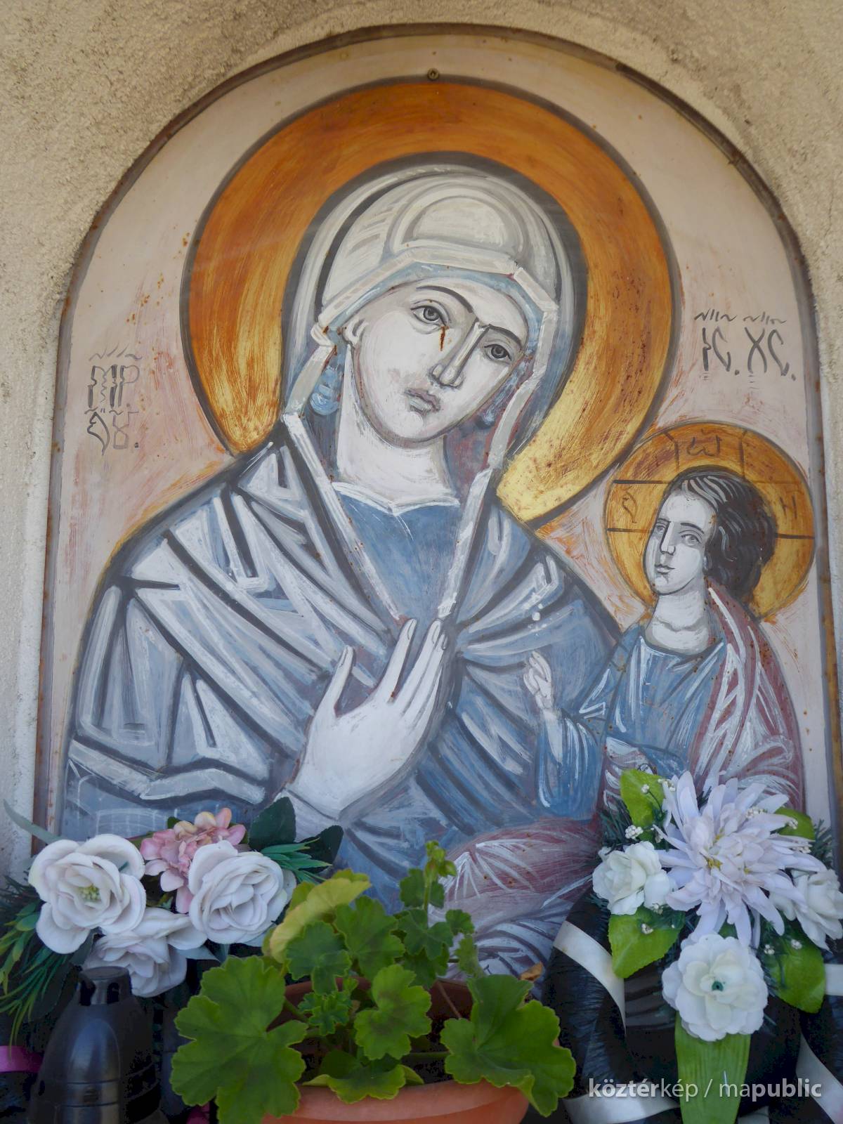 Istenszülő úti ikon – Köztérkép