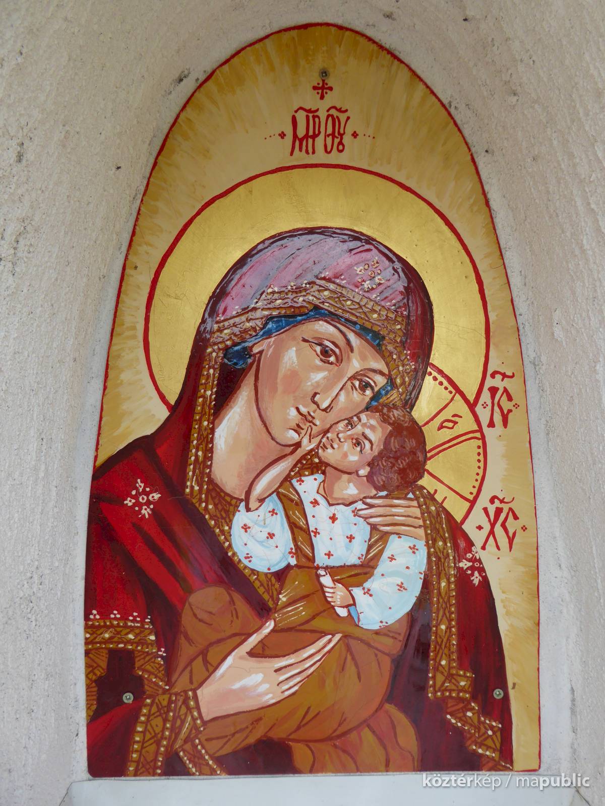 Istenszülő úti ikon – Köztérkép