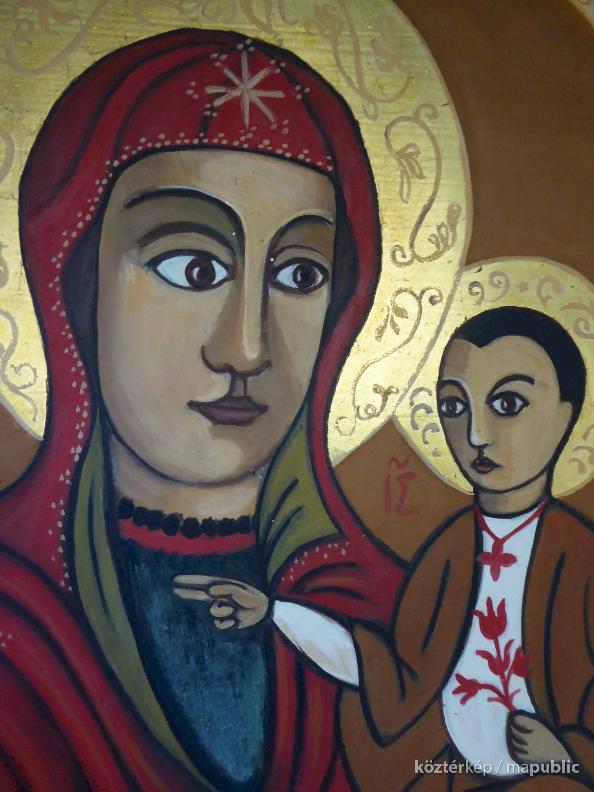 Istenszülő úti ikon – Köztérkép