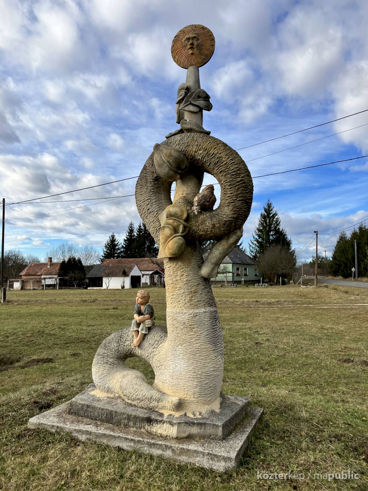 Égig érő paszuly – Köztérkép