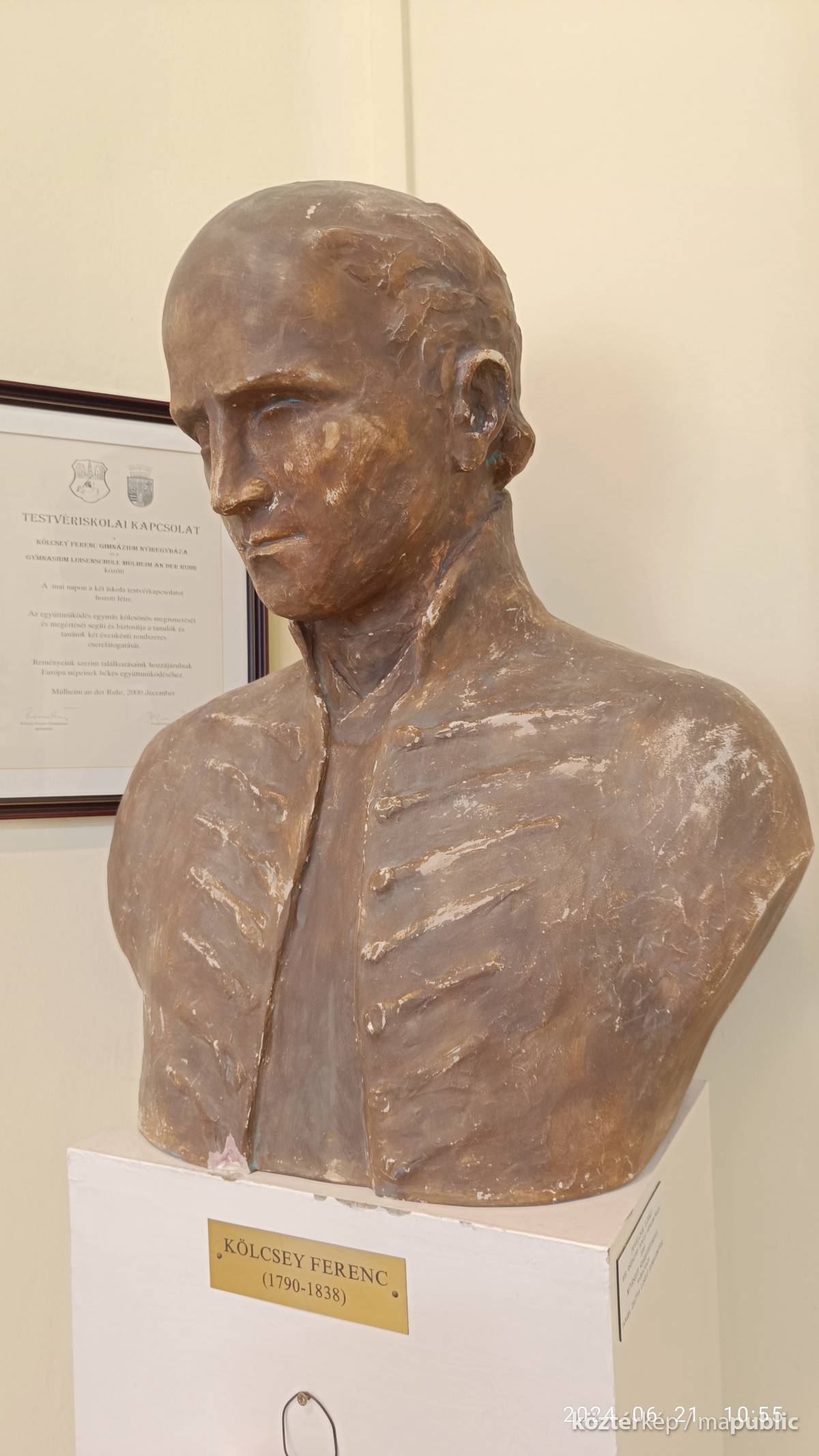 Kölcsey Ferenc – Köztérkép