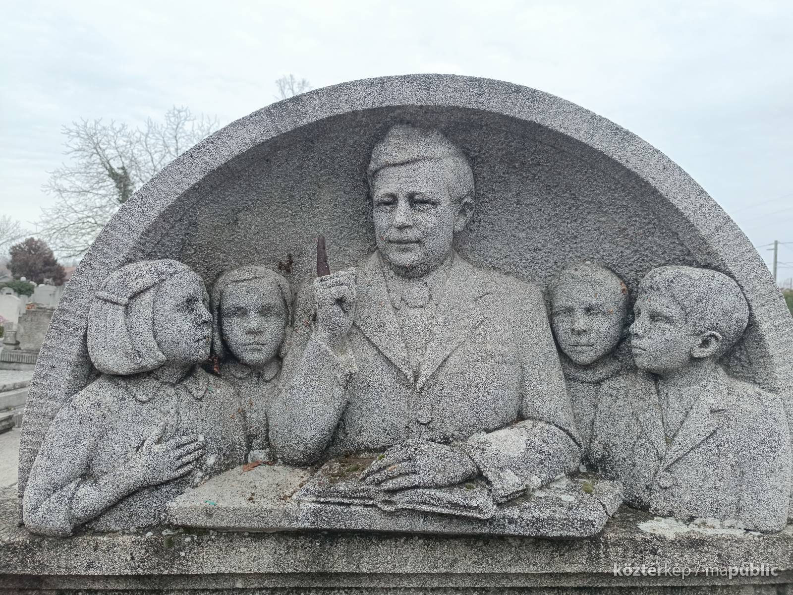 Zólya Márton és neje síremléke – Köztérkép